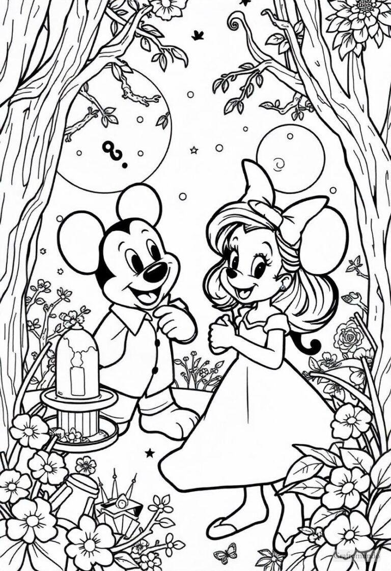 25 Disney Coloring Pages - CraftoMundo