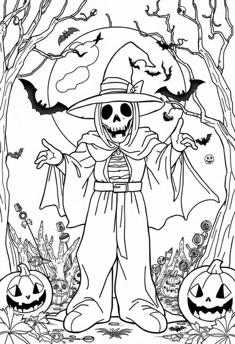 36 Halloween Coloring Pages - CraftoMundo