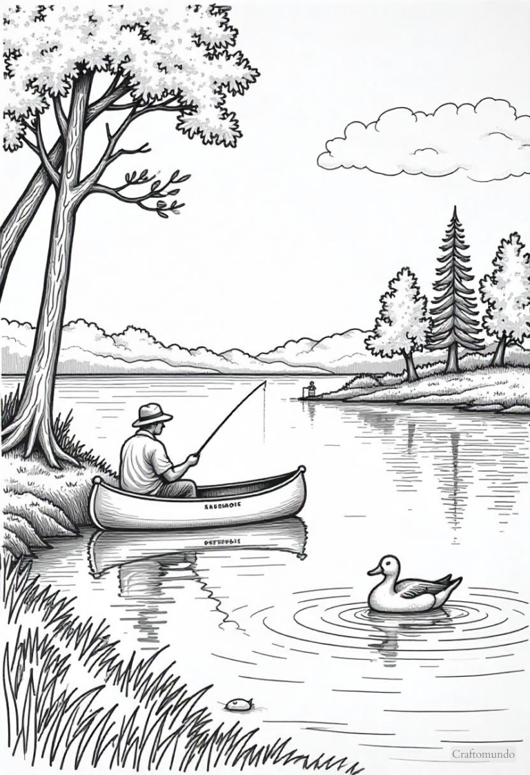 43 Summer-Themed Coloring Pages - CraftoMundo