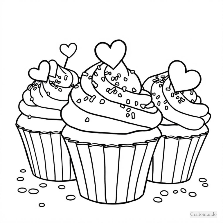35 Valentine Coloring Pages - CraftoMundo