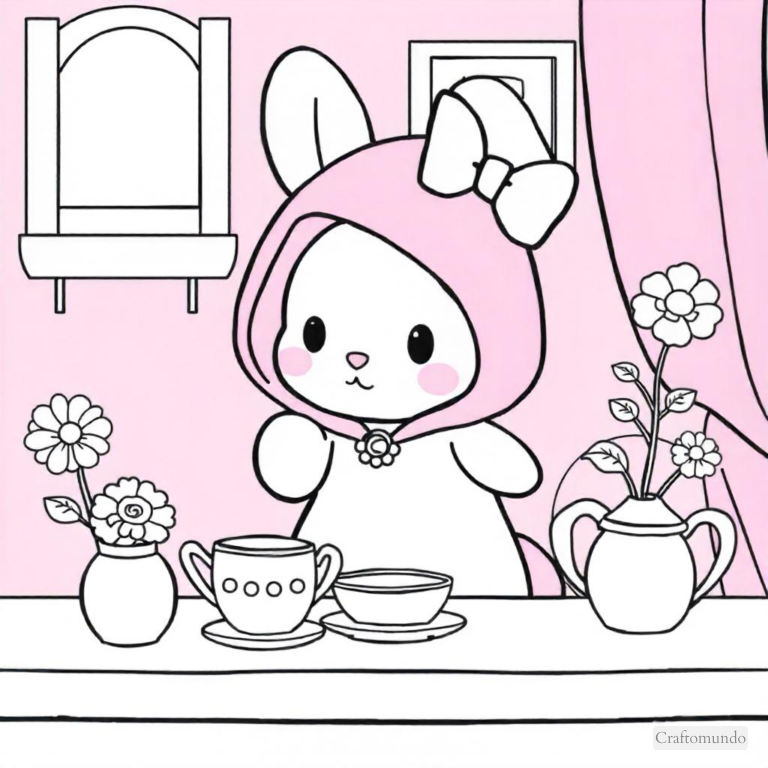 36 Sanrio Coloring Pages - CraftoMundo