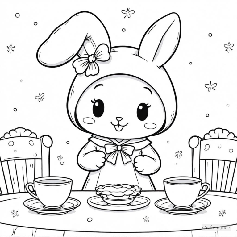 36 Sanrio Coloring Pages - CraftoMundo