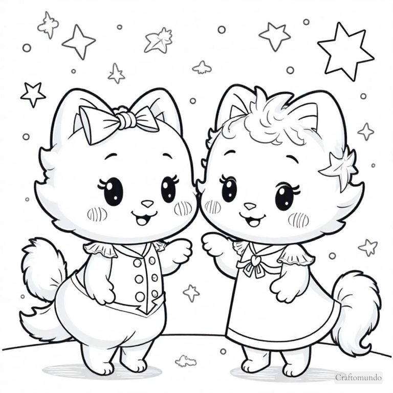36 Sanrio Coloring Pages - CraftoMundo