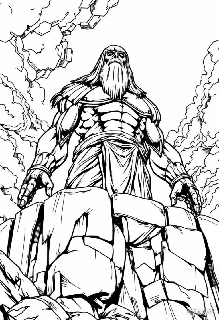 50 Anime Coloring Pages - CraftoMundo