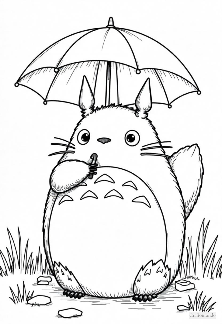 50 Anime Coloring Pages - CraftoMundo
