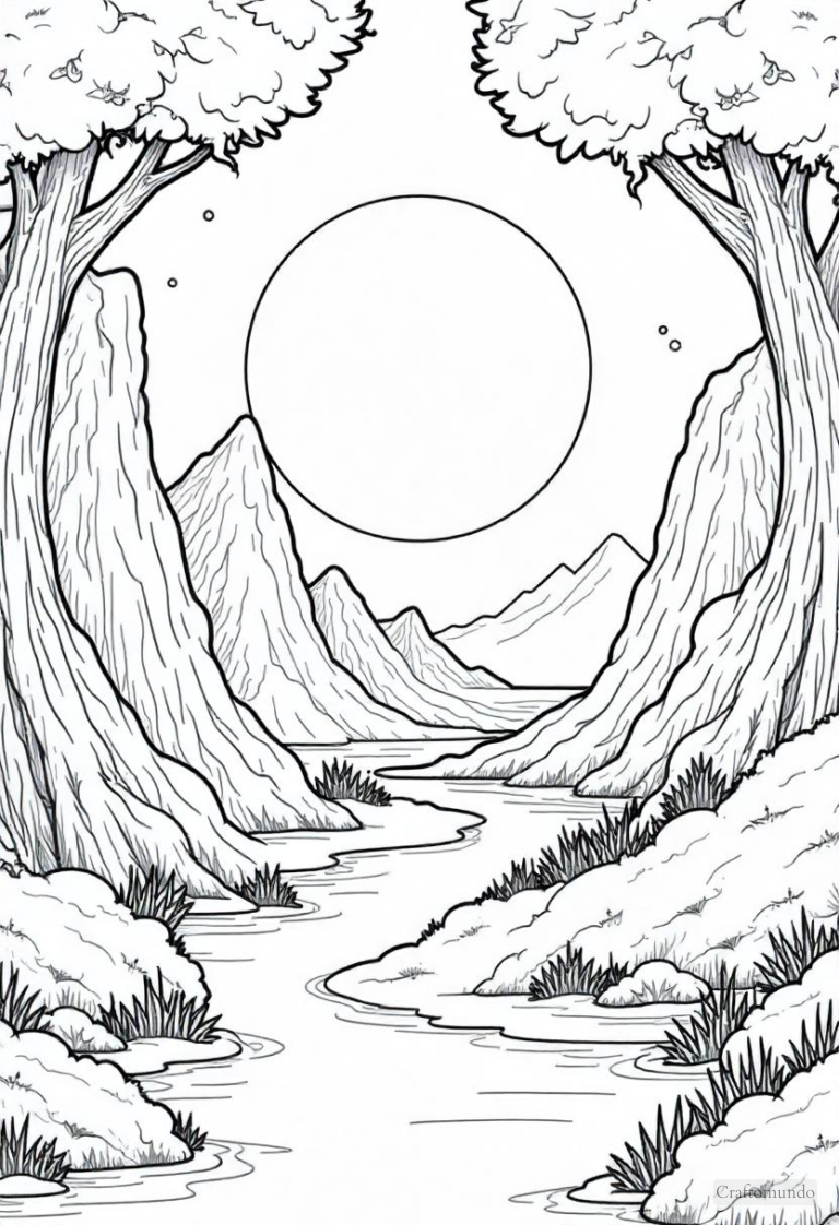 50 Manga Coloring Pages - CraftoMundo