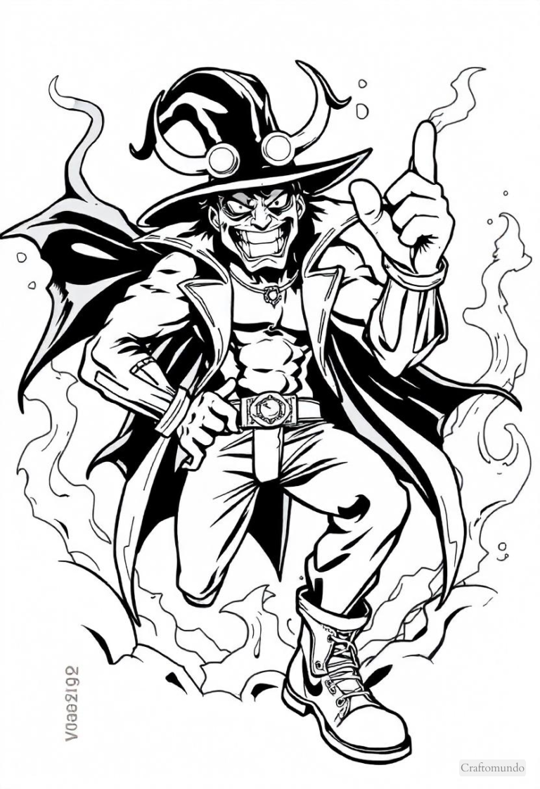 50 Manga Coloring Pages - CraftoMundo