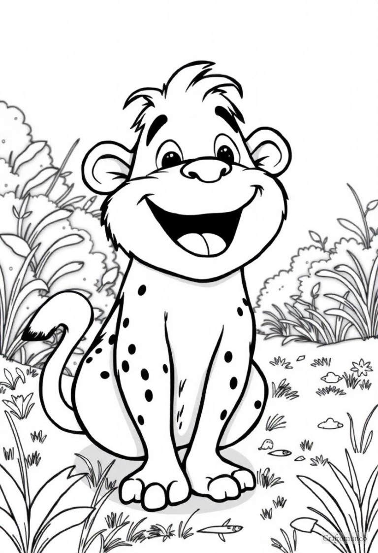 48 Simple and Easy Coloring Pages - CraftoMundo