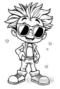 48 Simple and Easy Coloring Pages - CraftoMundo