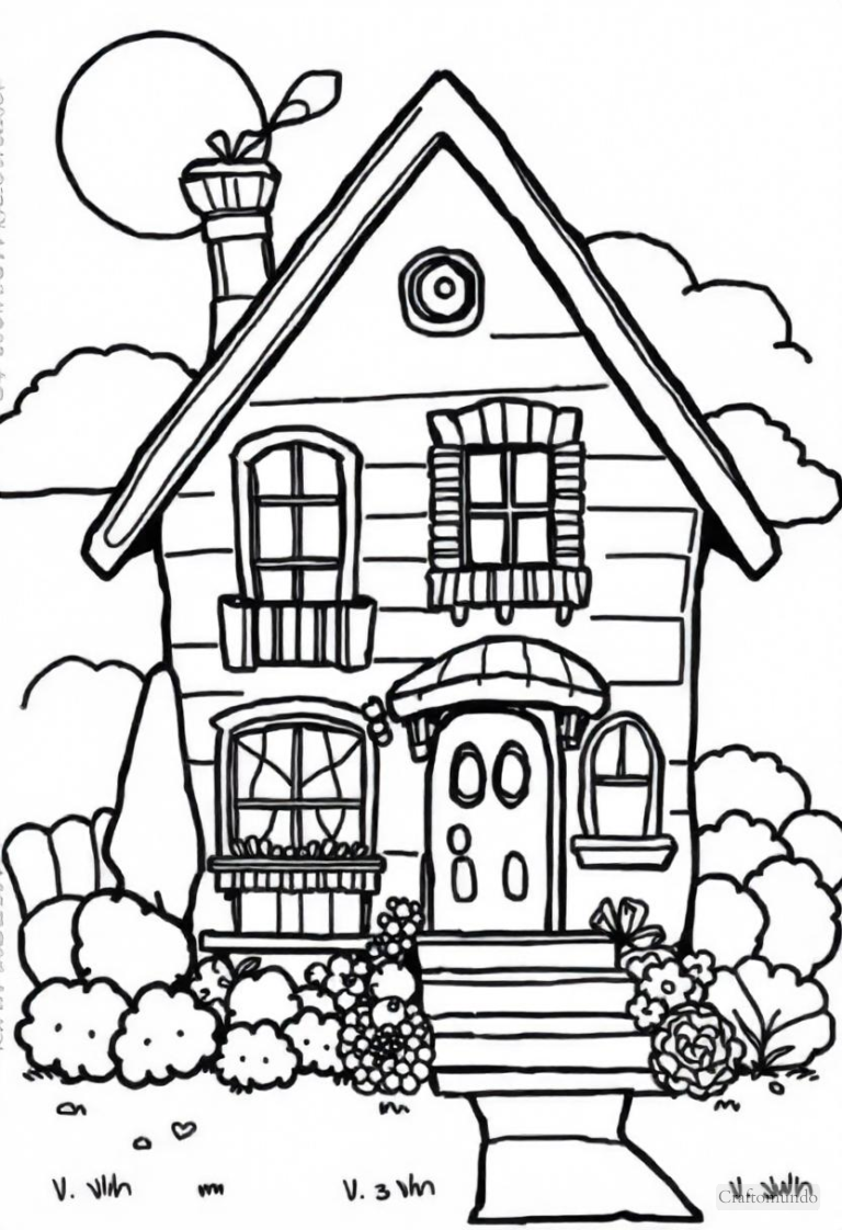 48 Simple and Easy Coloring Pages - CraftoMundo