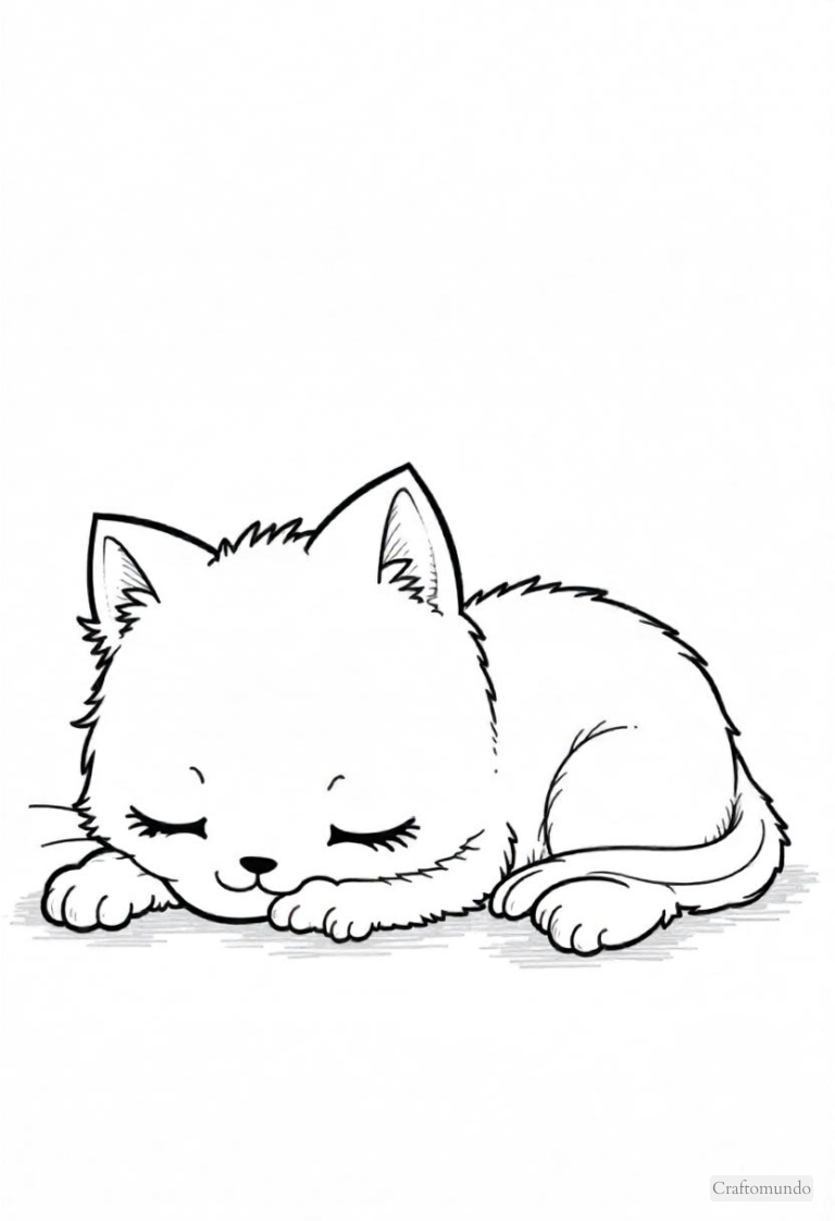 50 Chibi Coloring Pages - CraftoMundo
