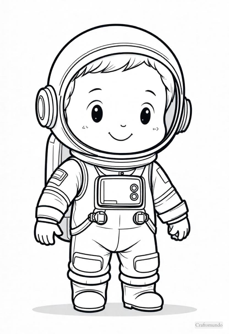 50 Chibi Coloring Pages - CraftoMundo