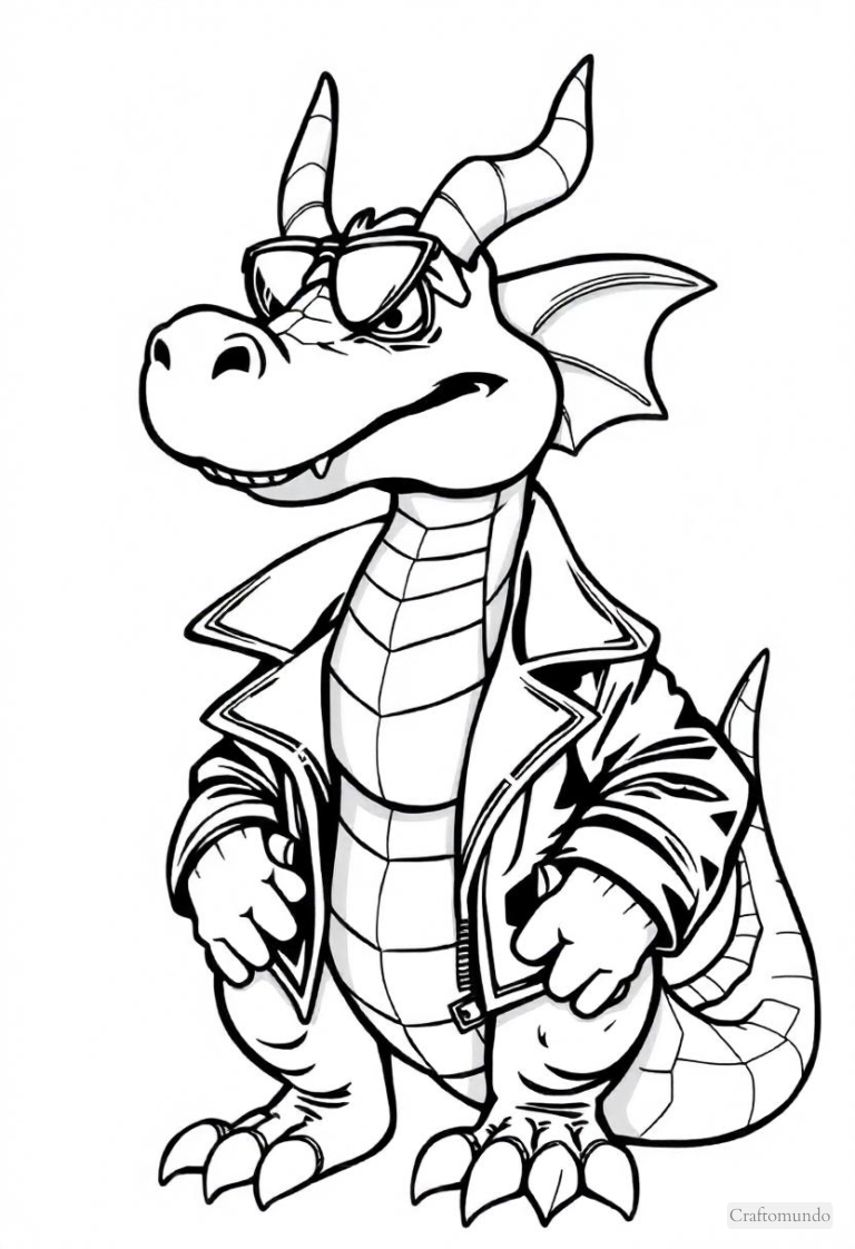 50 Cool Coloring Pages - CraftoMundo