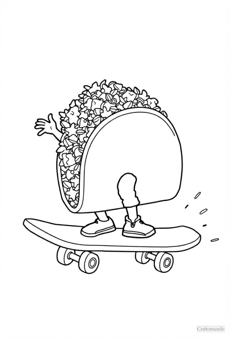 50 Cool Coloring Pages - CraftoMundo