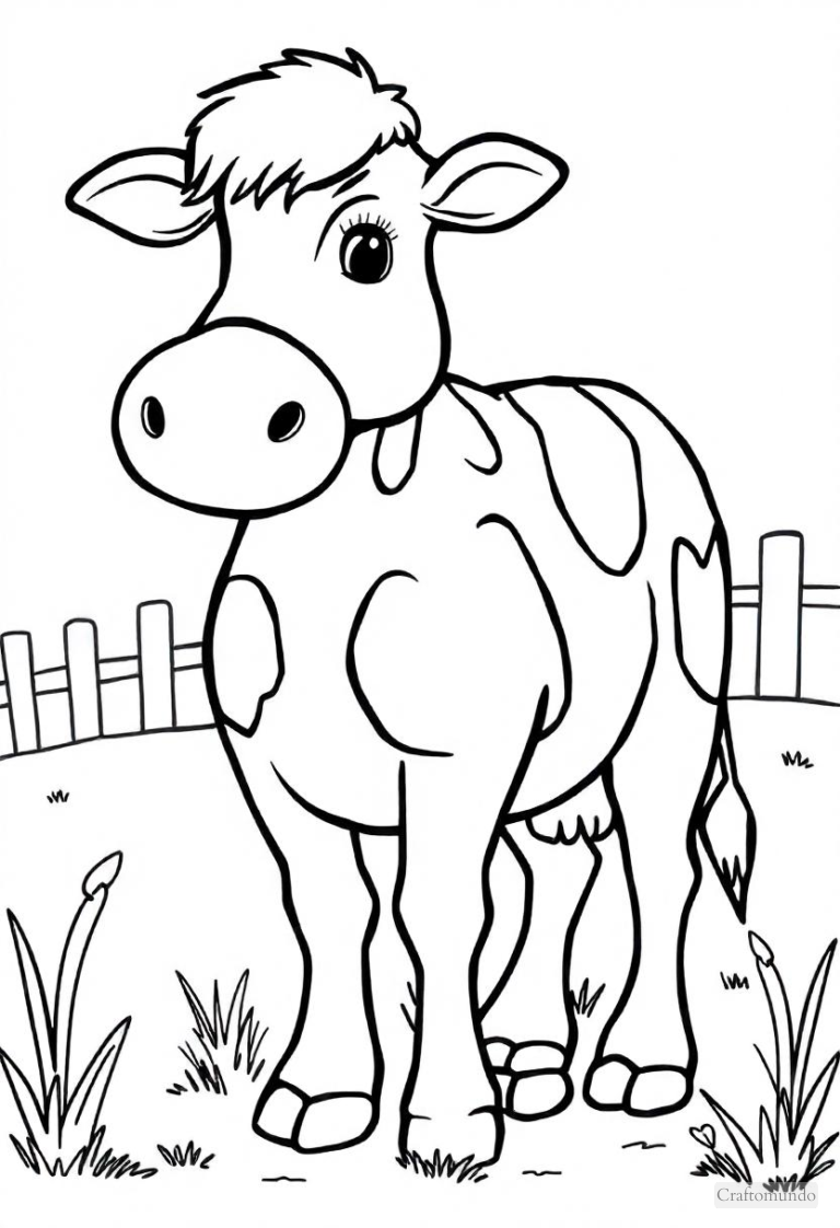 40 Animal Coloring Pages - CraftoMundo