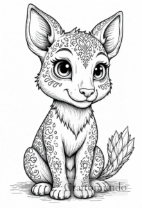 40 Animal Coloring Pages - CraftoMundo