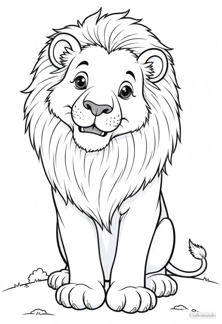 40 Animal Coloring Pages - CraftoMundo