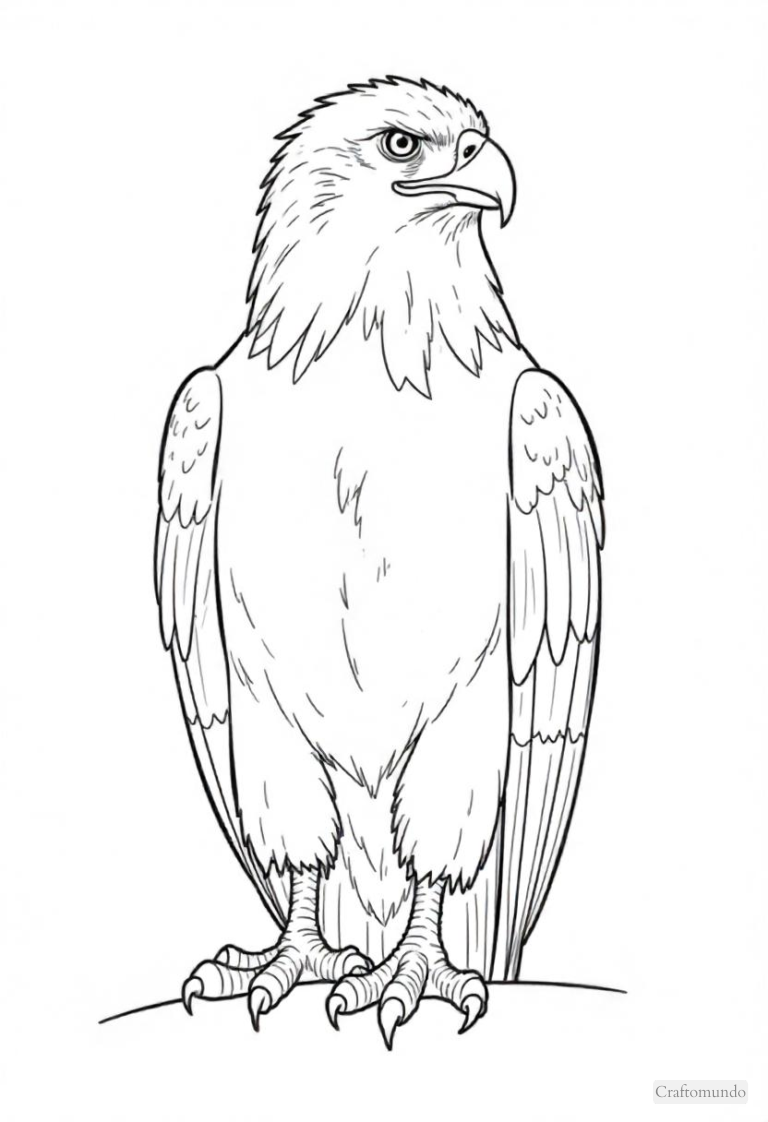 40 Animal Coloring Pages - CraftoMundo
