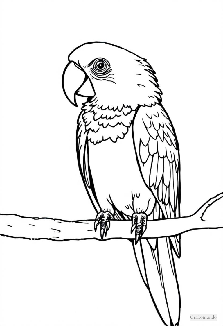40 Animal Coloring Pages - CraftoMundo