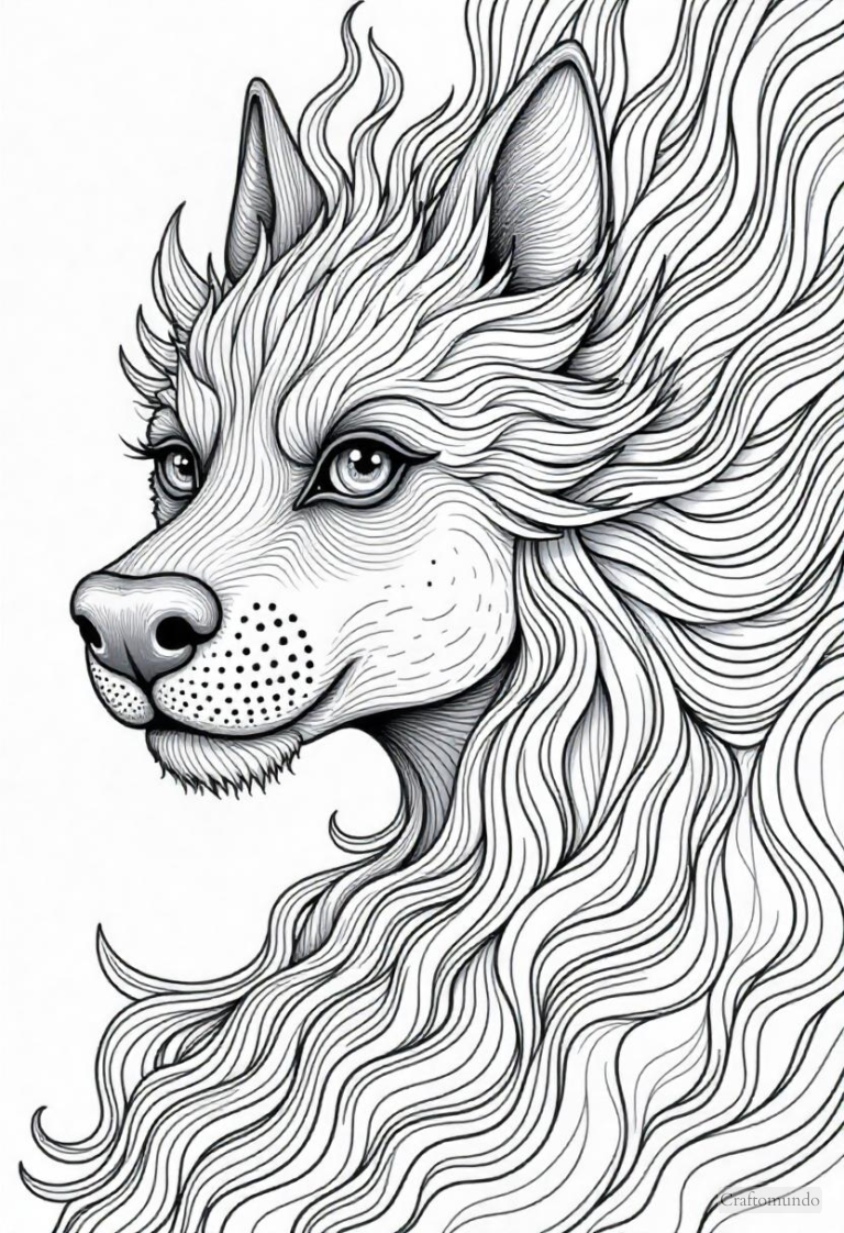 25 Coloring Pages with Lots of Detail - CraftoMundo