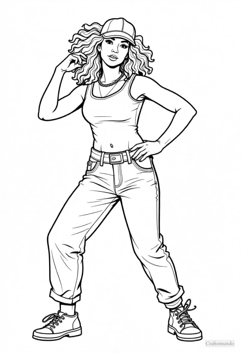 27 Dance Coloring Pages - CraftoMundo